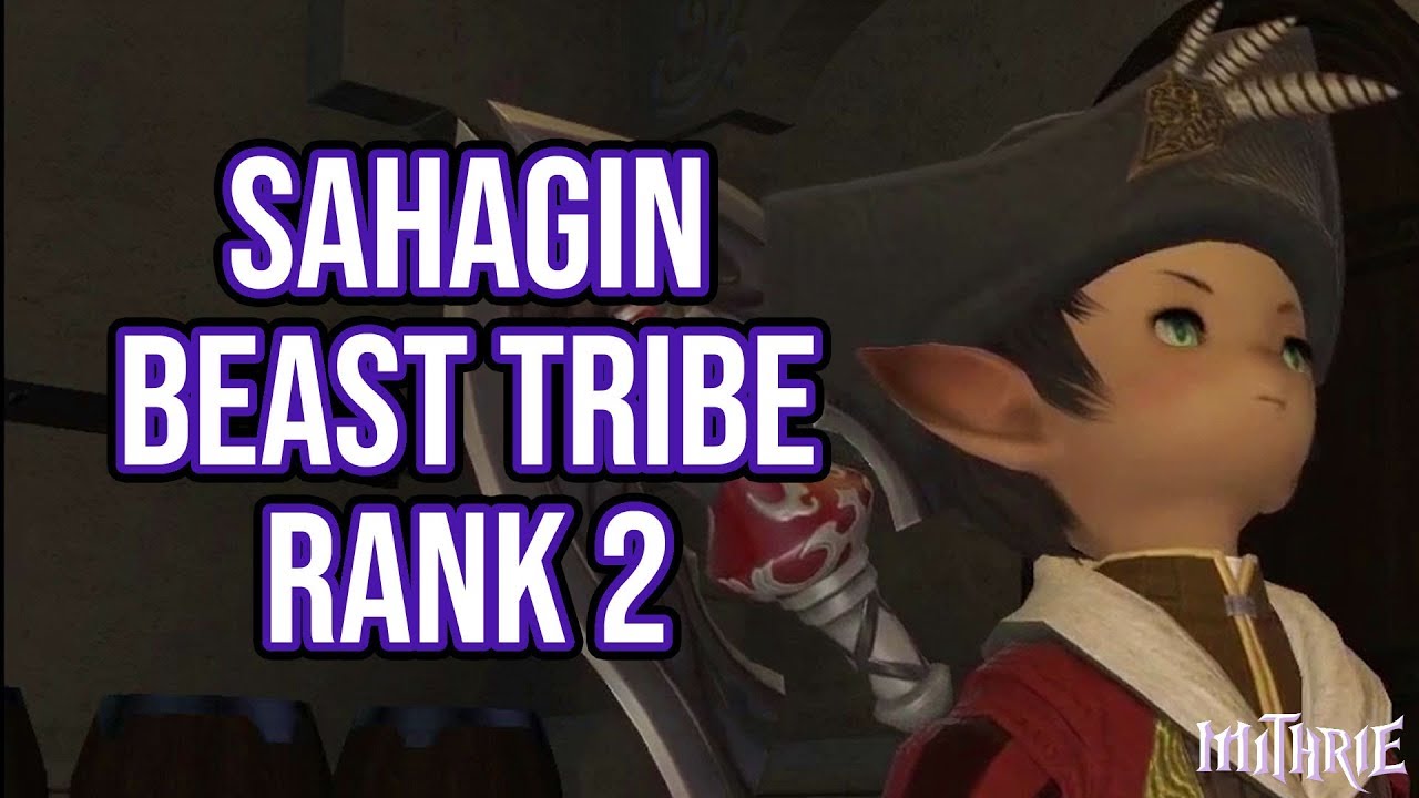 FFXIV 2.21 0332 Sahagin Rank 2 (Beast Tribe Quests) - YouTube