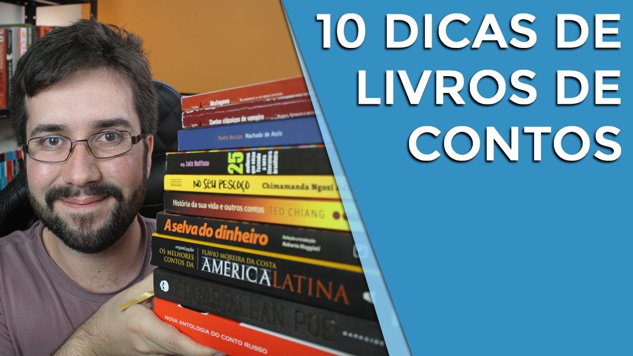 10 Dicas de Livros de Contos - YouTube