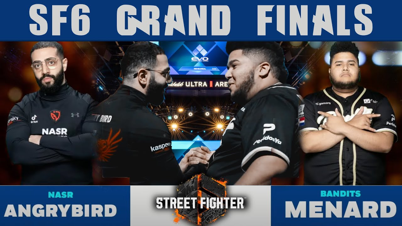Street Fighter 6 EVO 2023 Grand Finals - AngryBird vs MenaRD [4K] # ...