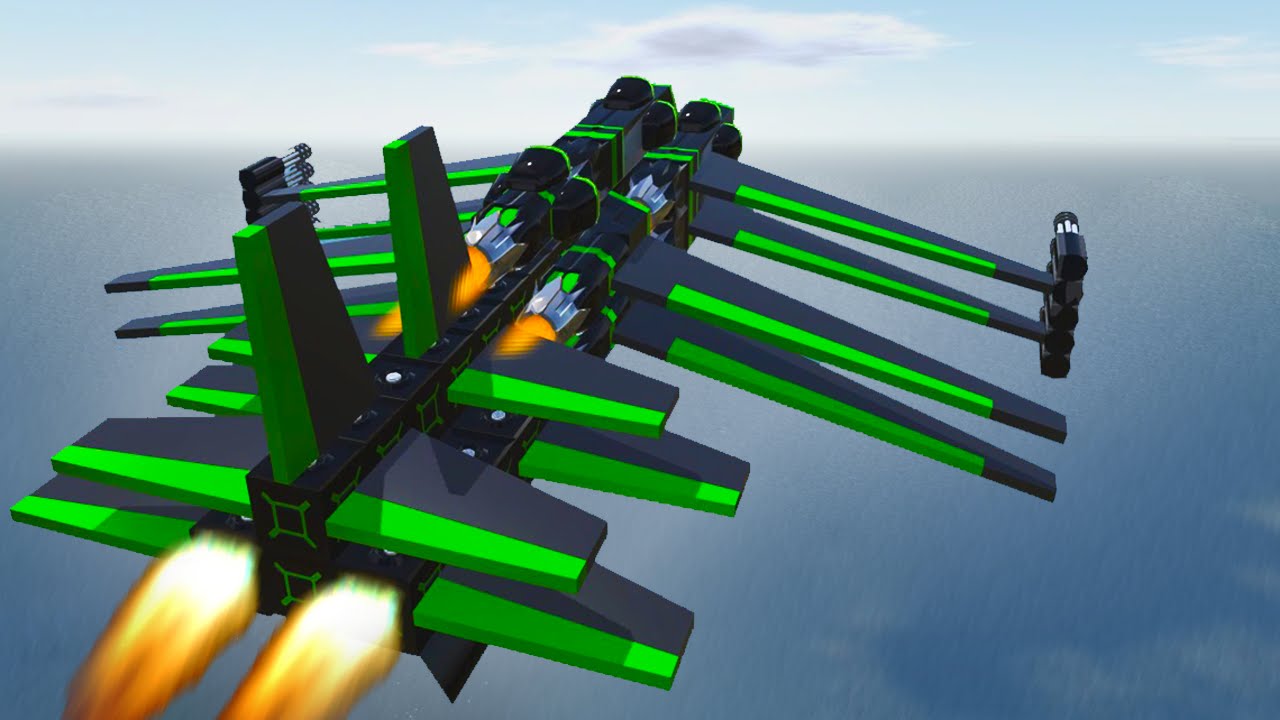 16 WINGS 1 PLANE! (Simple Planes) - YouTube