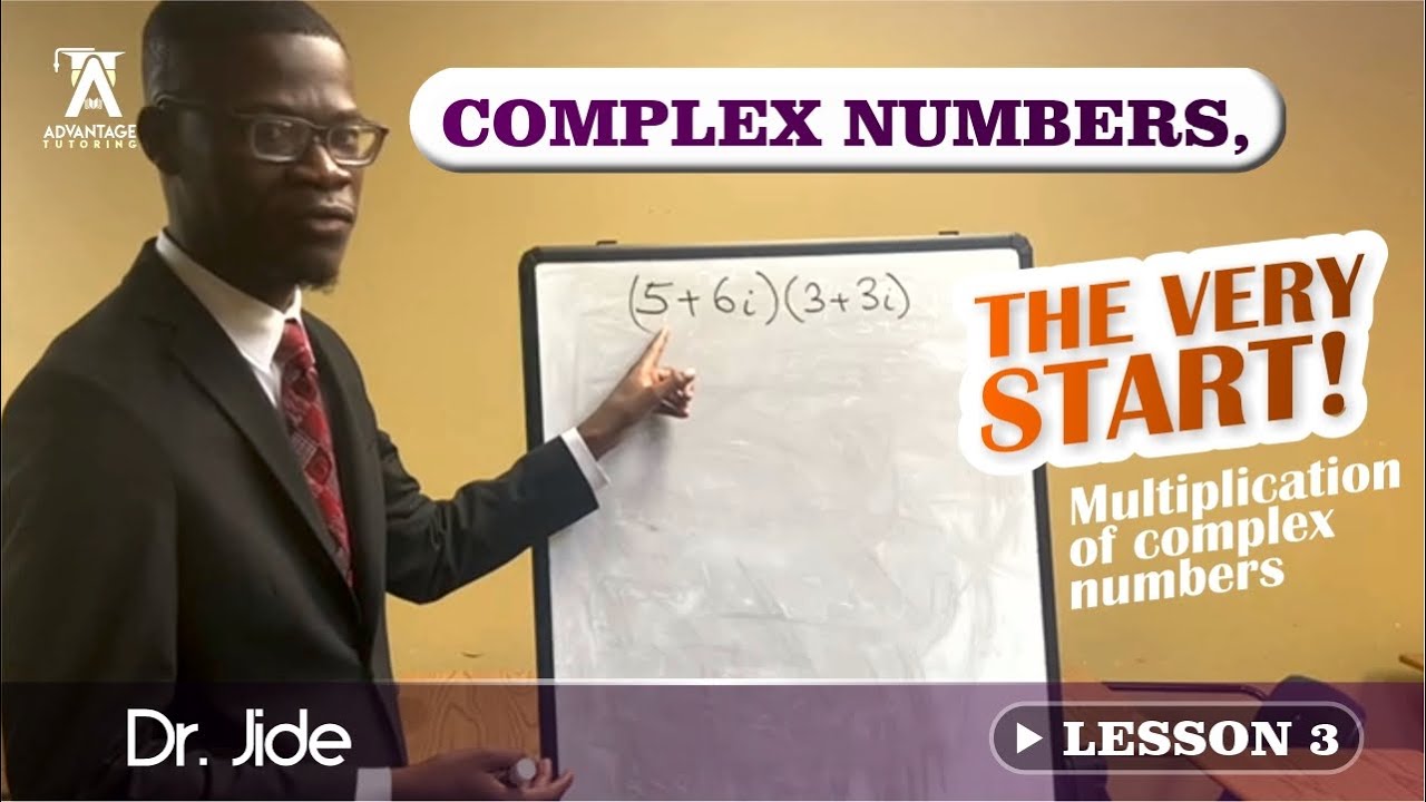 Lesson 3 - How to multiply complex numbers - YouTube