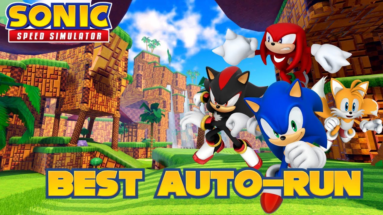 Best Auto Run in Sonic Speed Simulator - YouTube