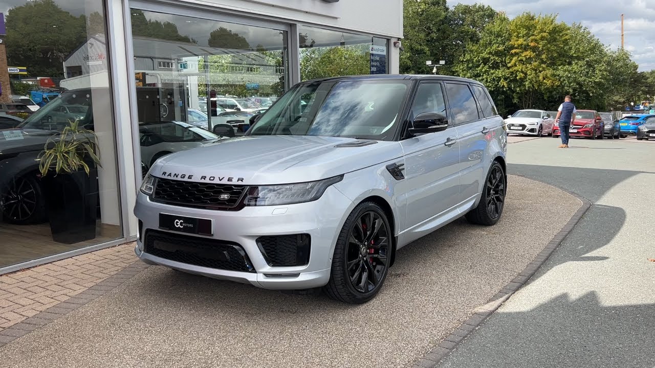 2021 Land Rover Range Rover Sport P400 MHEV HST | GC Motors - YouTube