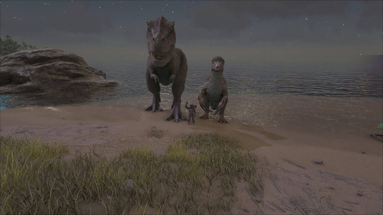 Taming a high level Rex and Theri! - ARK: Survival Evolved [E5] - YouTube