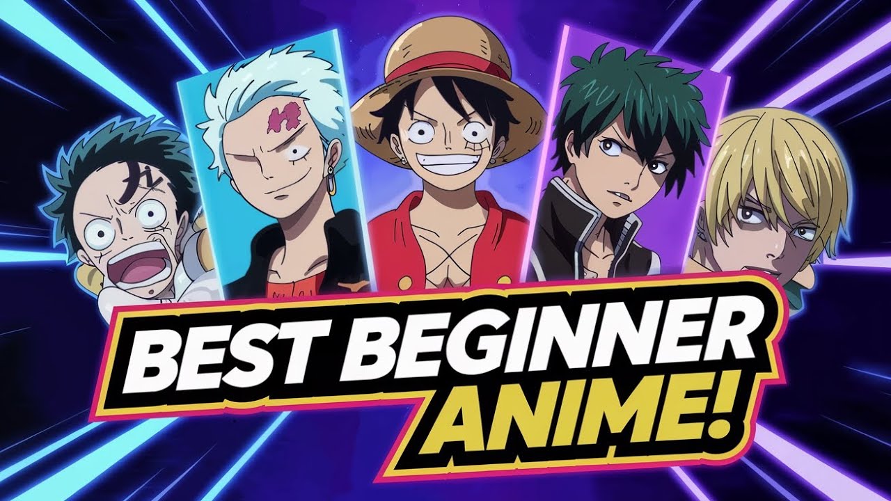 Top 5 BEST Anime for Beginners! (Start Your Anime Journey HERE!) - YouTube