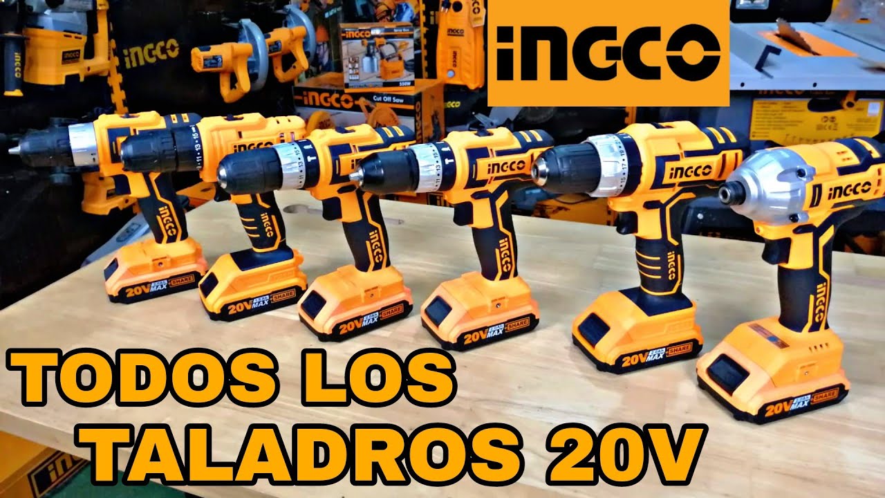 todos los taladros INGCO 20V - taladros INGCO- TALADROS INALAMBRICOS ...