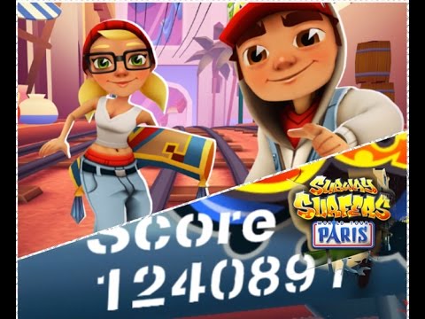 Subway Surfers Paris Tour. Play to win. Part 1 - YouTube