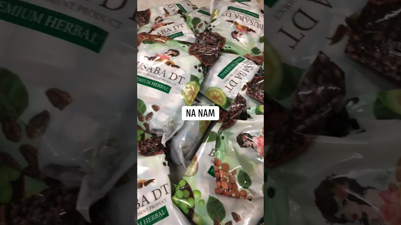 Viên Thoải Độc Giảm Cân Detox Busaba - Sỉ Số Lượng lớn - YouTube