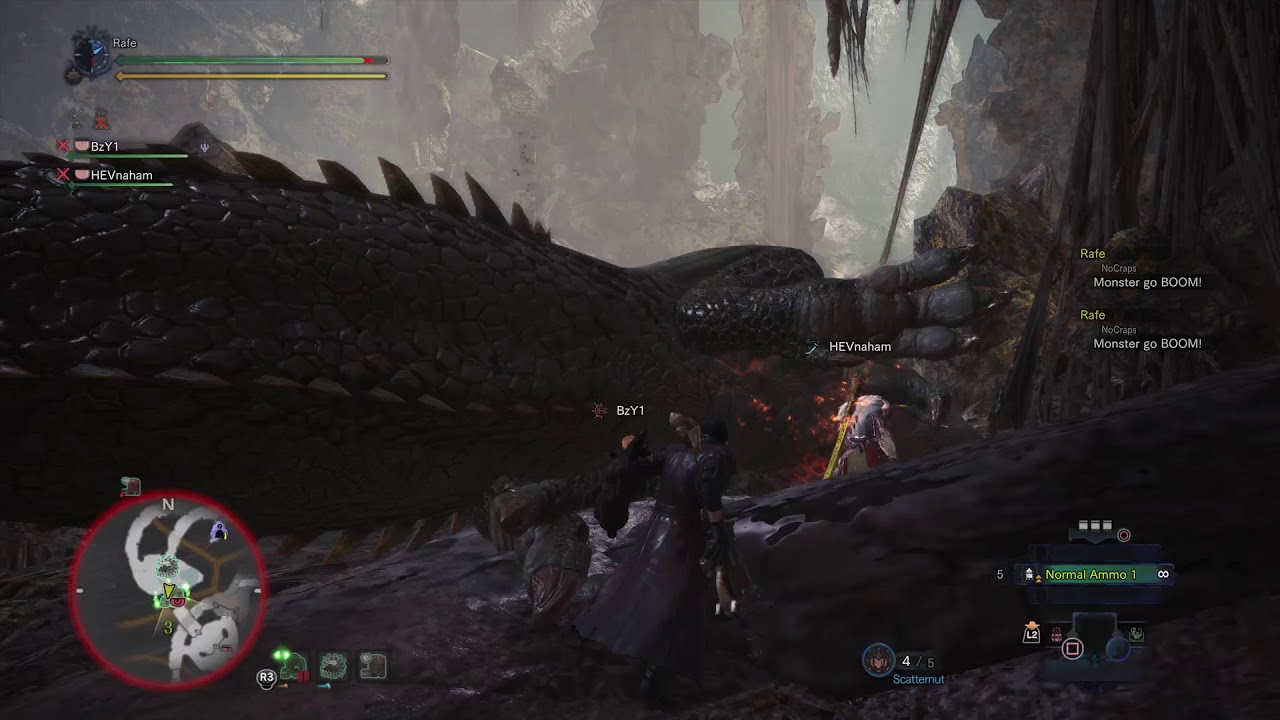 Monster Hunter: World Djo Bomb Combo - YouTube