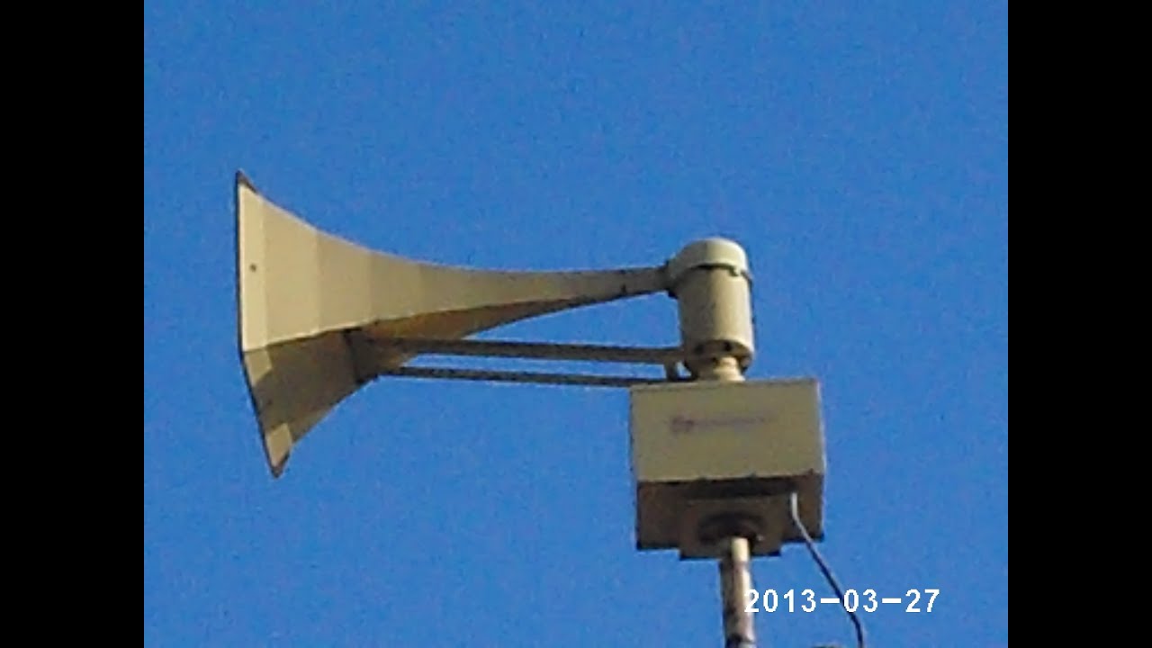 Federal Thunderbolt Siren Chopper Setting 7 Alert and Attack (Audio ...