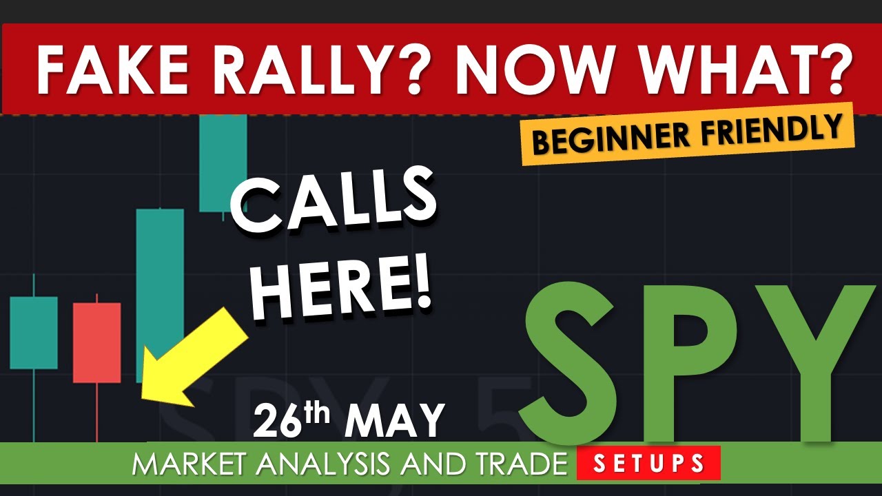 FAKE Rally Or Not, KNOW THIS NOW To Trade SPY - Profitable SPY Day ...