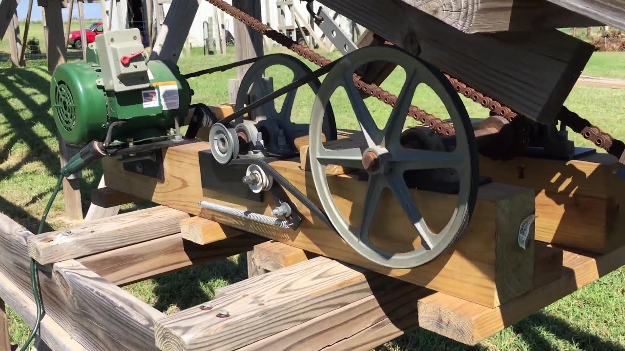 Backyard Roller Coaster Motor and Chain Lift - YouTube