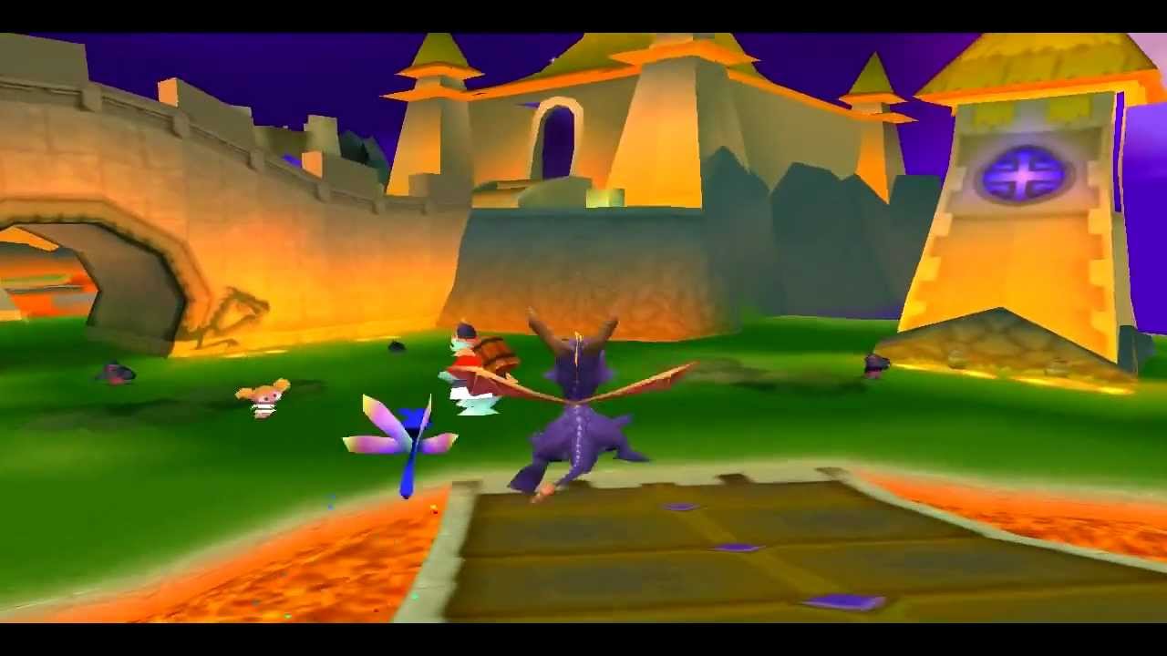 Spyro 3 HD 117% Part 37: Firework Factory (1/2) - YouTube