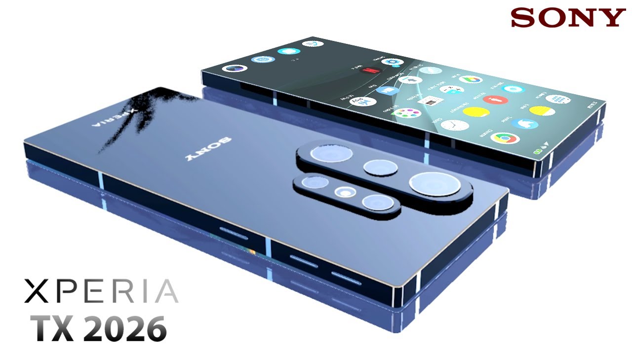 Sony Xperia new smartphone 2026 || The Sony Xperia Tx 5G || DSLR camera ...