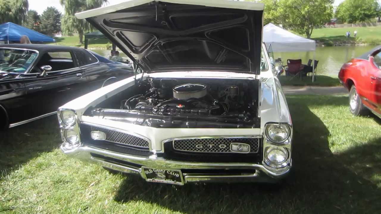 1967 Pontiac GTO White - YouTube
