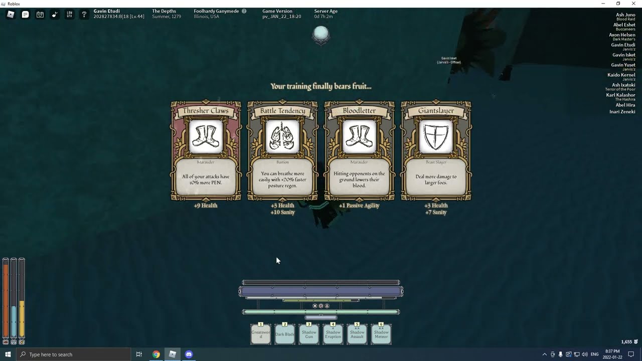 Thresher Claws and Return to Dark Ages (back to back) | Deepwoken - YouTube
