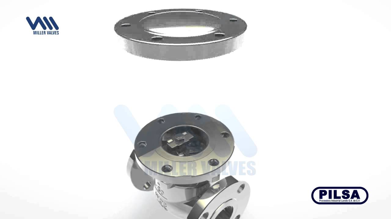 MILLER SWING CHECK VALVE - YouTube