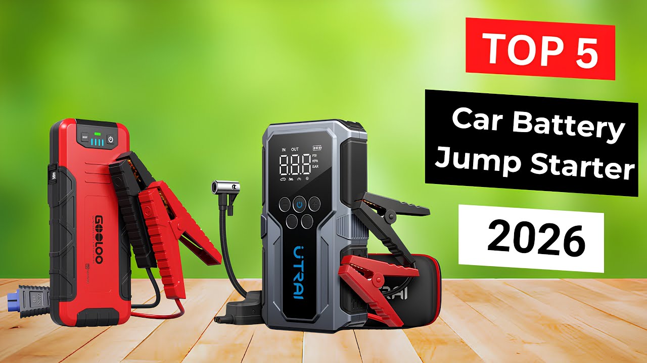 Best Jump Starters for Cars | Top 5 Car Battery Boosters in 2026 - YouTube