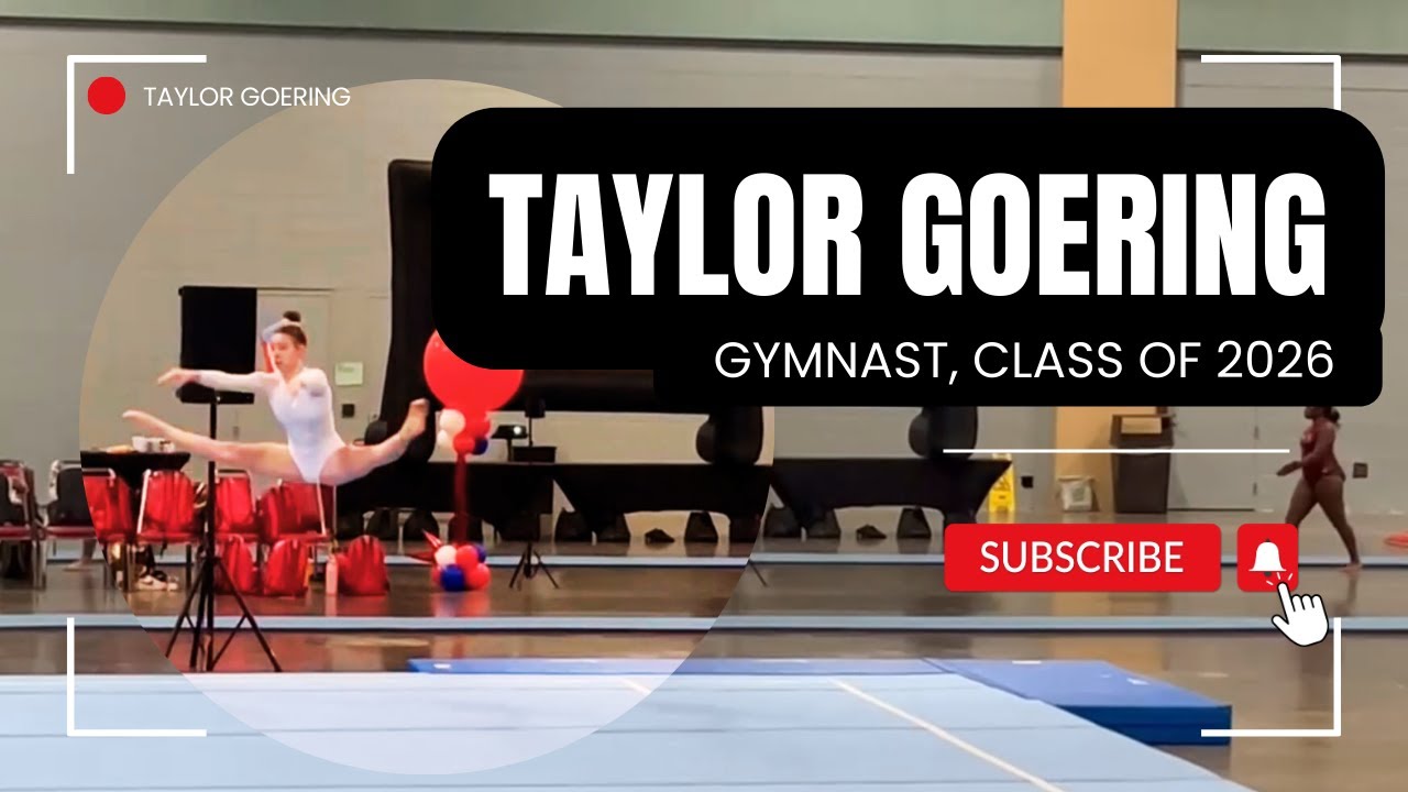 Taylor Goering 2024 L9 Region 7 Floor Champion, 2026 NCAA Women's ...