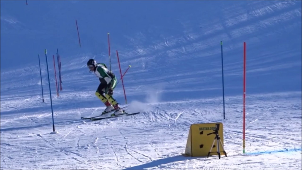 2017 NC Indianhead Hodag Skiers Slalom Run - YouTube