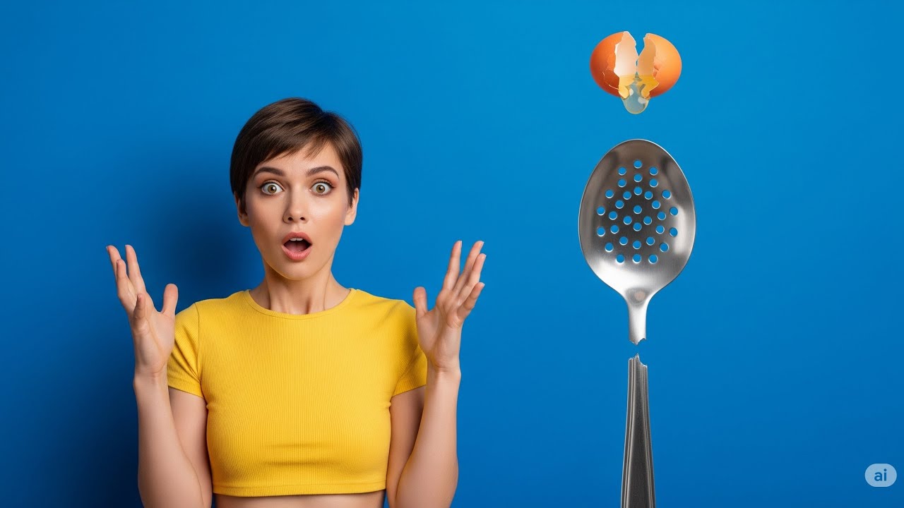 Broken Spoon, Genius Move! 🍳🥄 Who needs fancy gadgets? - YouTube