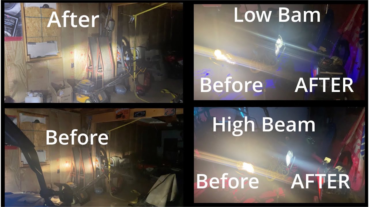 LED Headlight upgrade CFMOTO ZForce UForce CForce ect. #Short - YouTube
