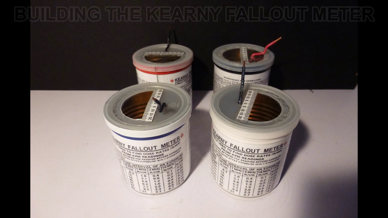 The Modified Kearny Fallout Meter- Video #1 - YouTube