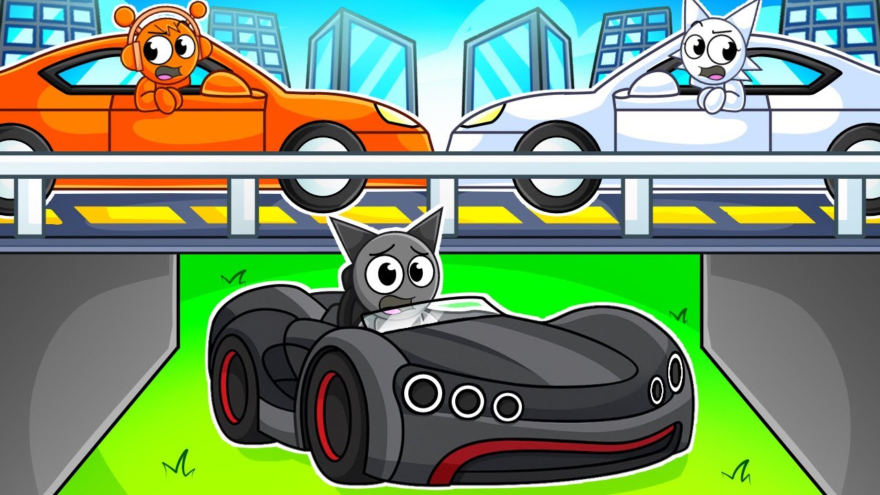 SPRUNKI CAR SPEEDRUNNER vs HUNTERS In DRIVING EMPIRE! - YouTube