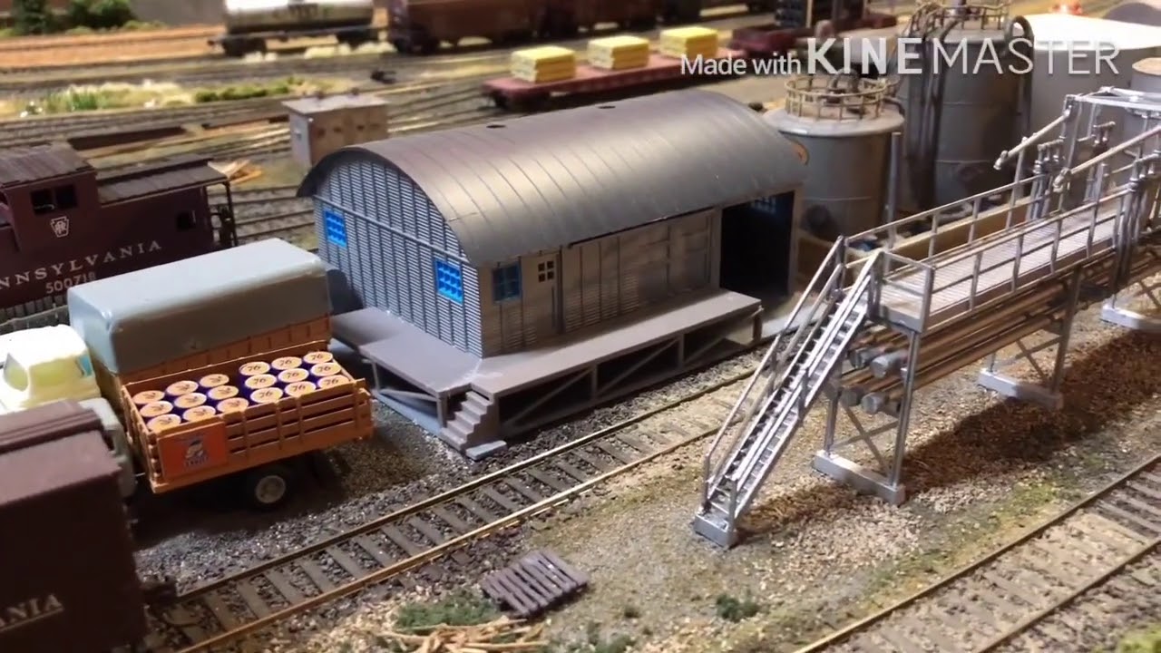 Model Railroad Adventures with Bill E71 - HO Scale Fuel Depot, Trains ...