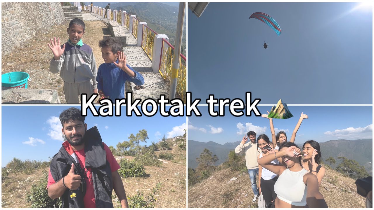 Daily vlog #7| karkotak trek | naag tibba mandir in bhimtal - YouTube
