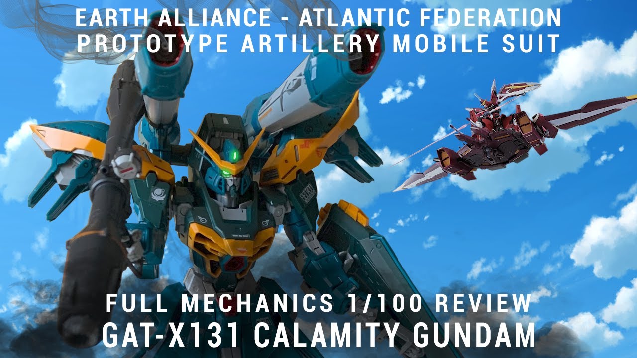 RE/100 Quality, but with a MG Price... FM 1/100 Calamity Gundam Review ...