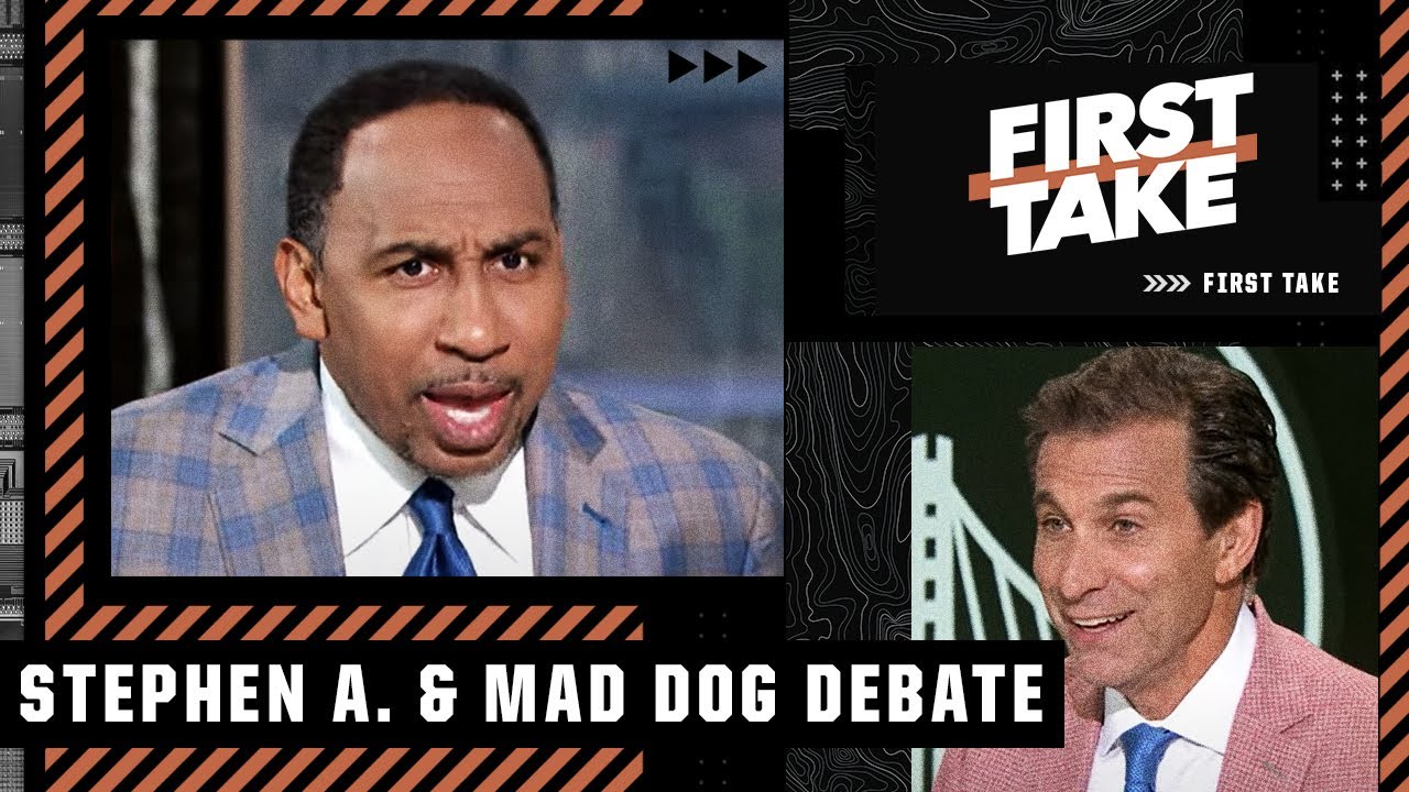 Stephen A. & Mad Dog Russo get HEATED debating Steph Curry's legacy ...