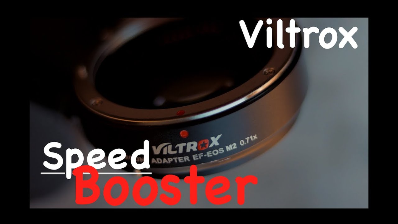 Canon M50 with Viltrox Speed Booster and Regular Viltrox Adapter - YouTube