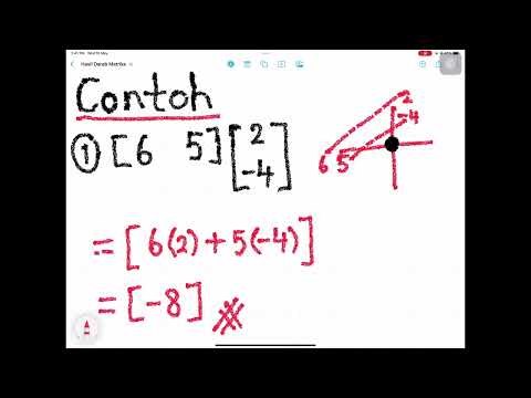 Hasil Darab Dua Matriks - YouTube