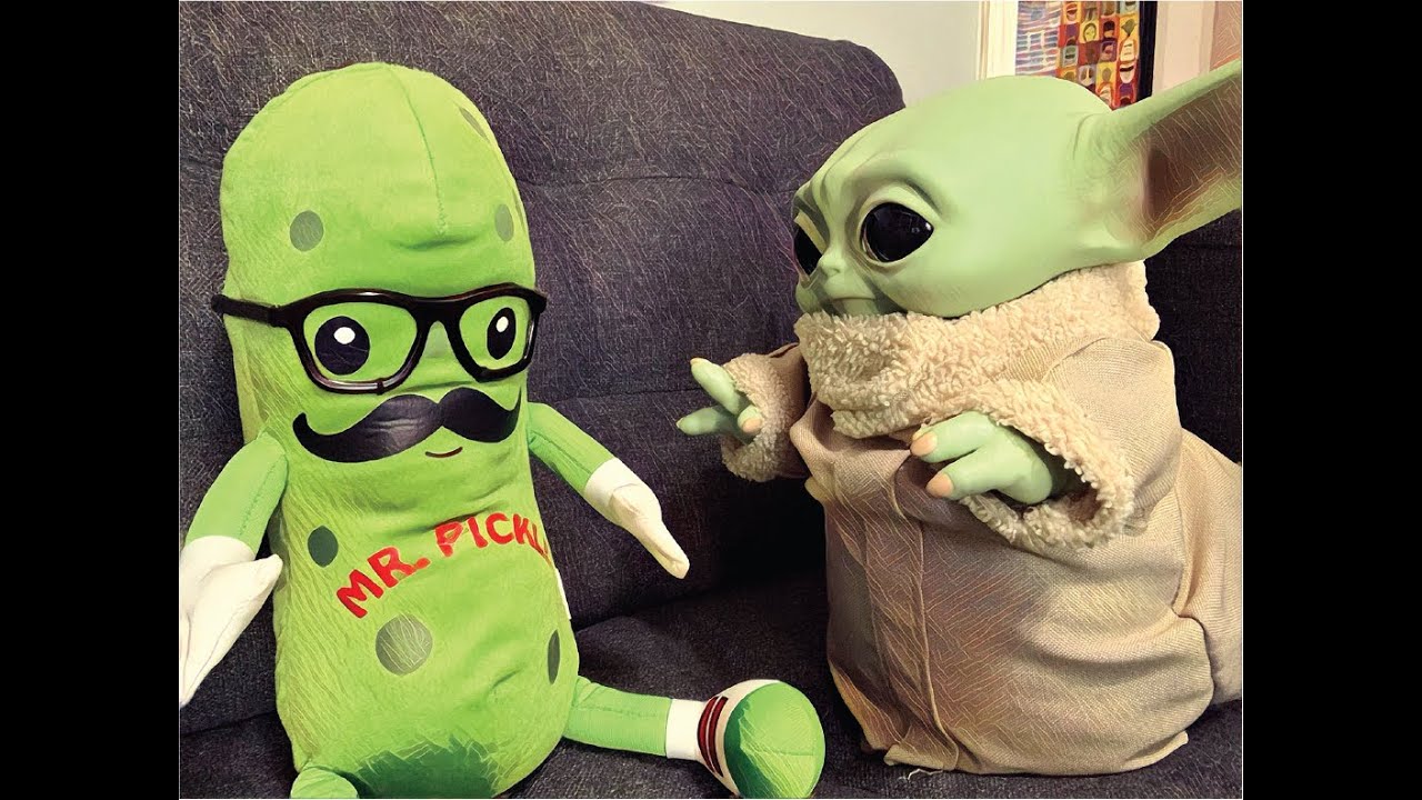 Baby Yoda: Mr Pickle! (grogu) - YouTube