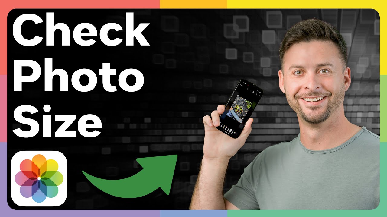How To Check A Photo Size In Mobile - YouTube