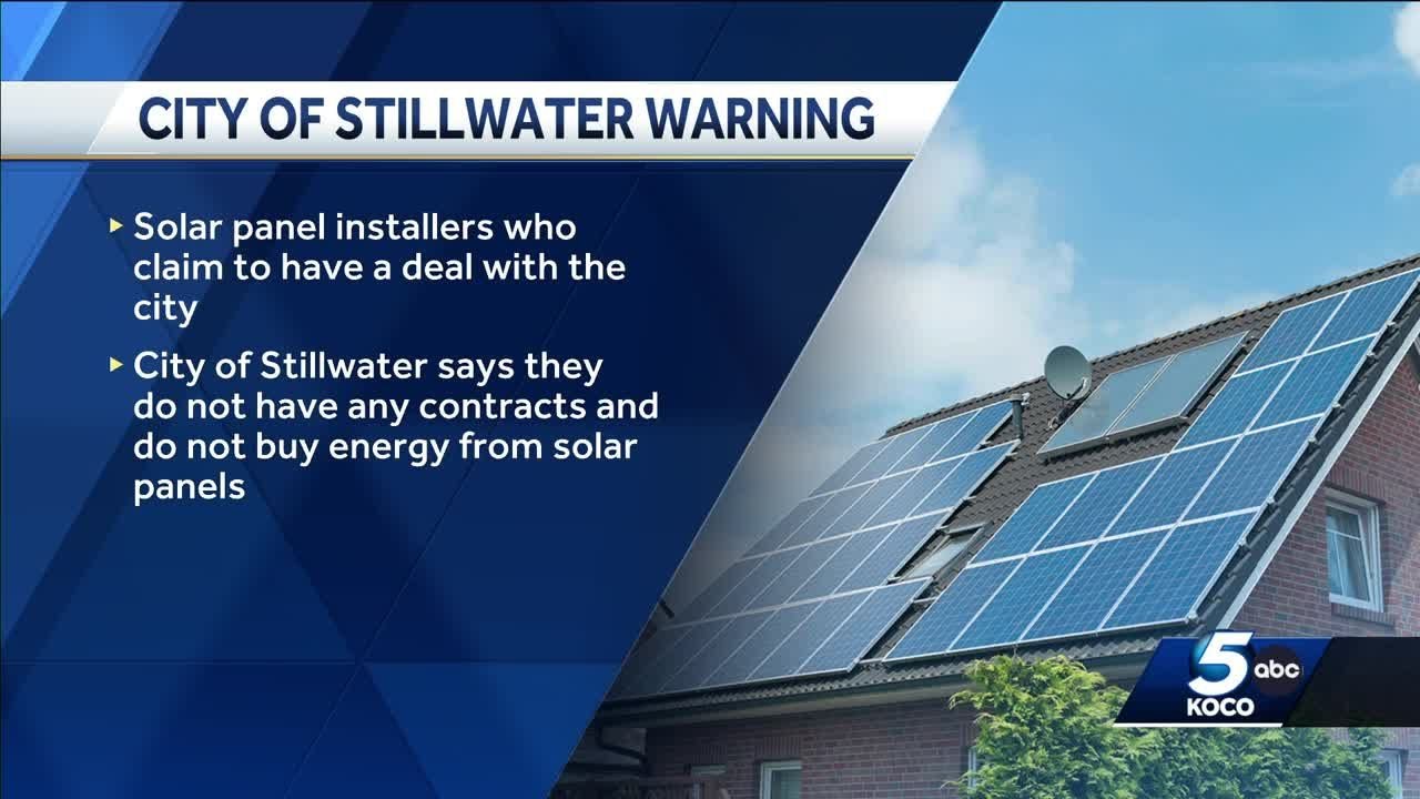 Stillwater officials warn residents of scammers claiming to be solar ...
