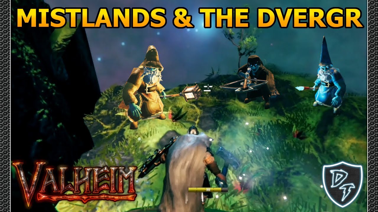Valheim Playthrough - Battle for a Dvergr Tower in the Mistlands ...