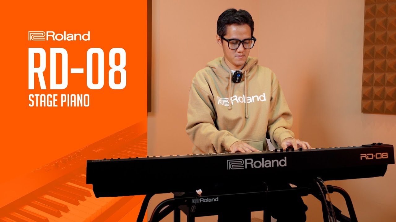 Roland RD-08 Stage Piano - YouTube