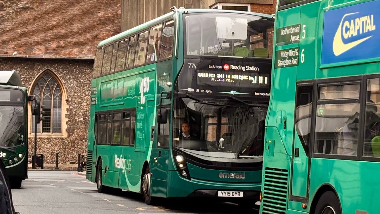 * Rare Route 500 * Reading Buses ADL Enviro400 MMC 774 (YY15OYR) On ...