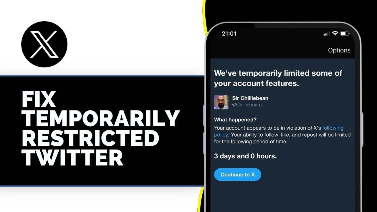 How to Fix Temporarily Restricted Twitter (X) Account (2025 Guide ...