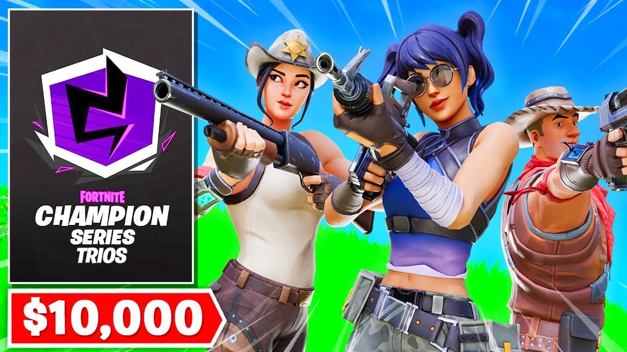 How we won $10000 in Fortnite (Trio FCS Finals) - YouTube
