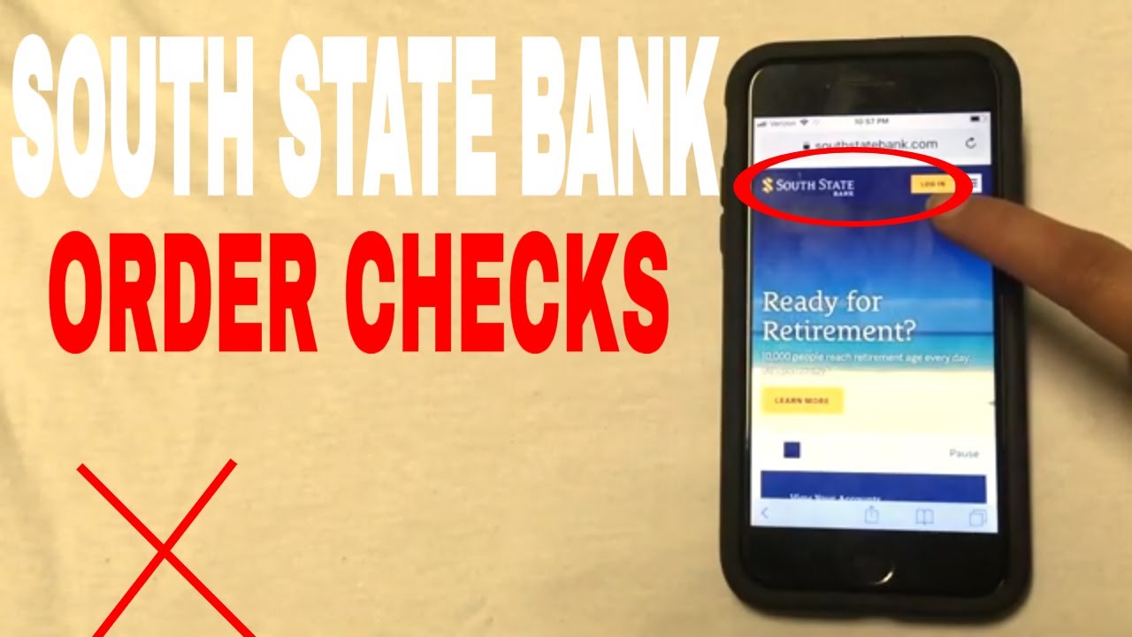 3 Ways To Order South State Bank Replacement Checks 🔴 - YouTube