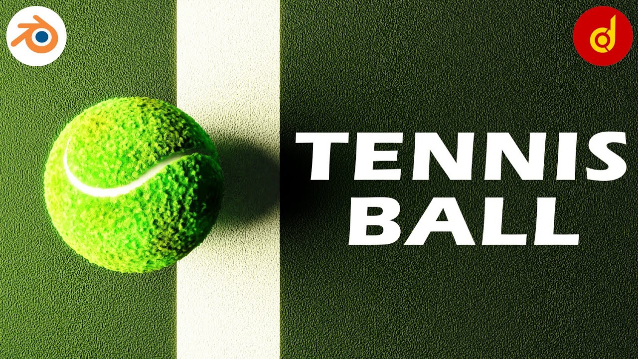 Tennis Ball in Blender | Tennis Ball 3D Modeling - YouTube