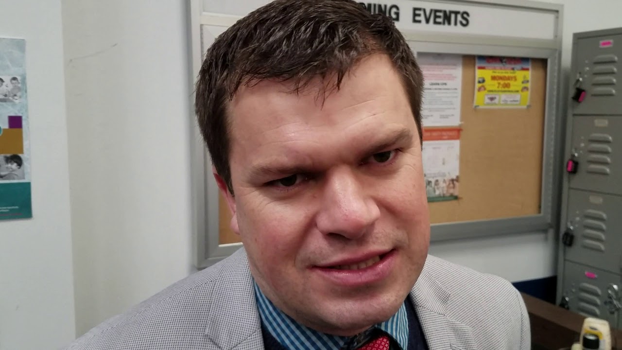 Men's D1 Hockey Postgame - Bill McSween - YouTube