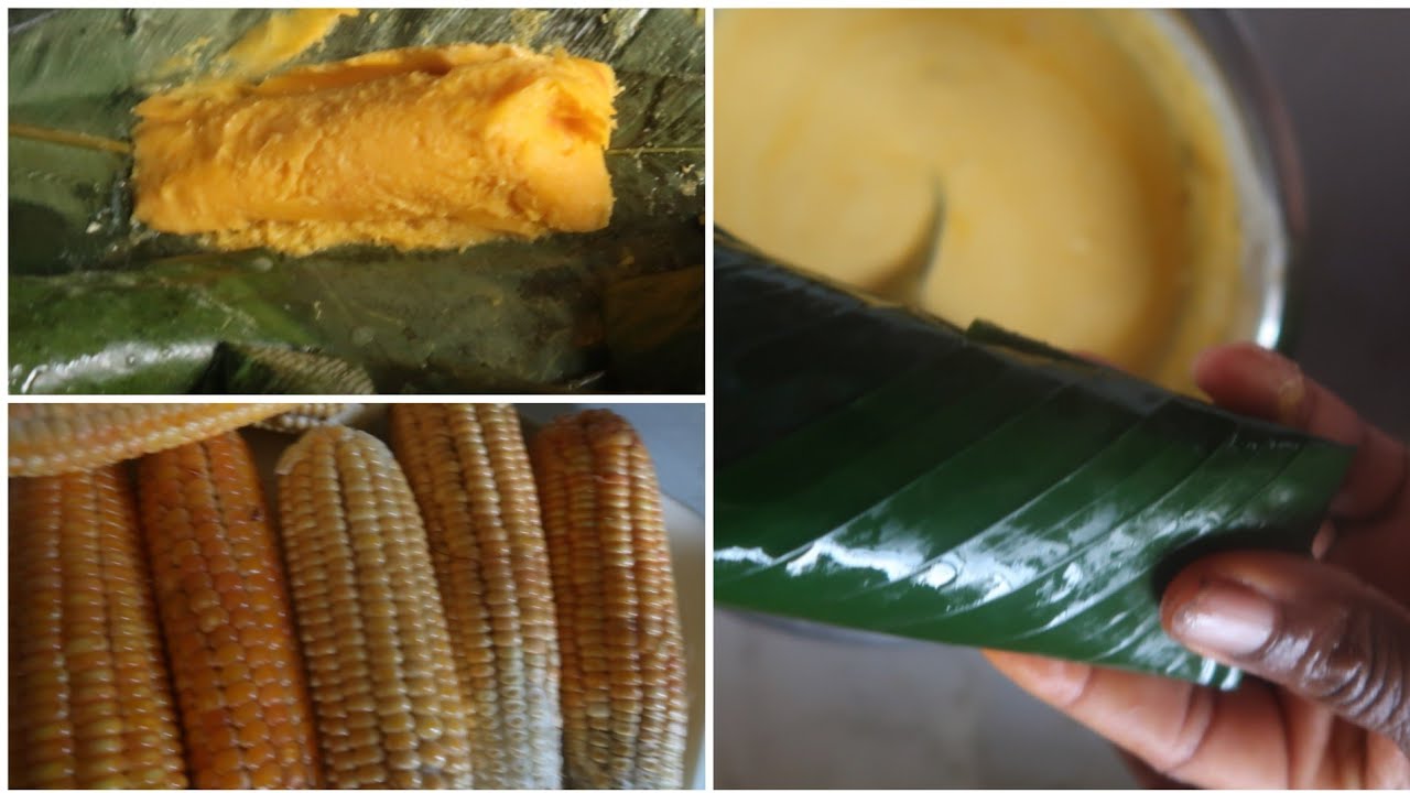 How To Make SHAPALA ( Corn Moi Moi) + How To Wrap With Leaves ...