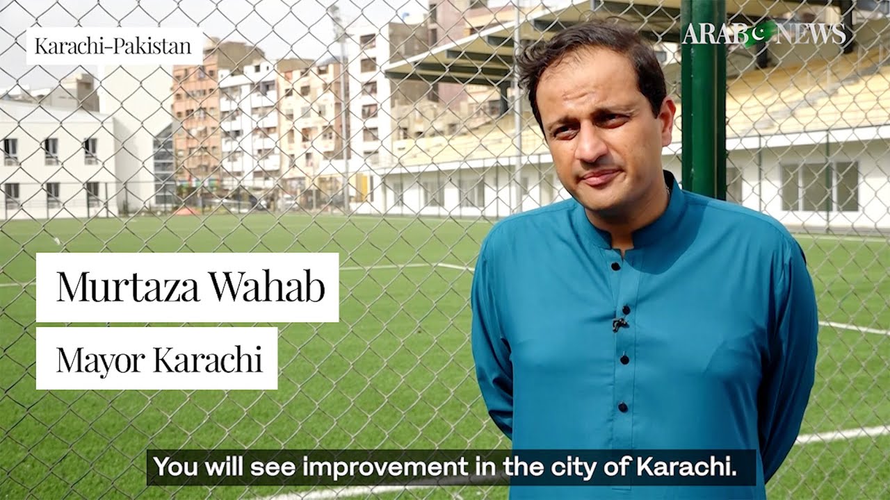 Newly-elected Karachi Mayor Murtaza Wahab unveils his focus areas that ...