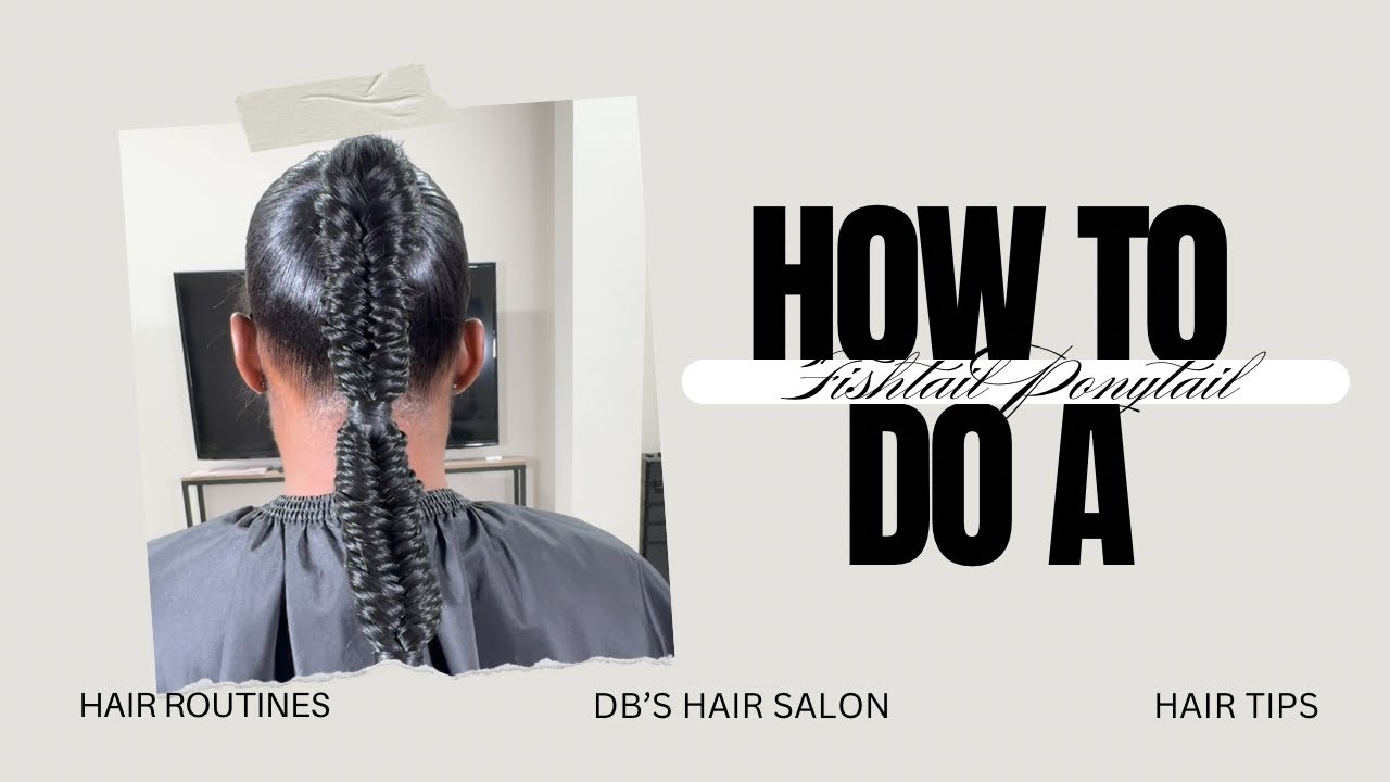 Fishtail Ponytail Hairstyles! - YouTube