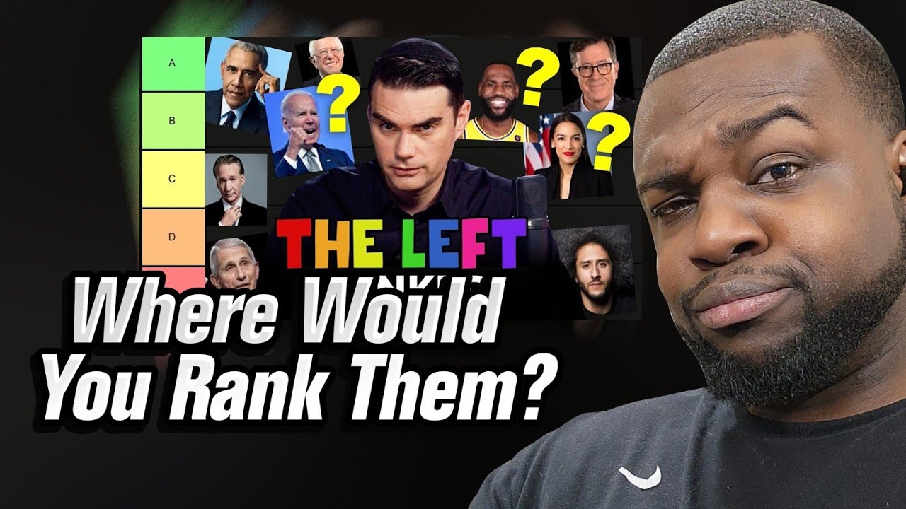 Ben Shapiro Ranks The Left - YouTube
