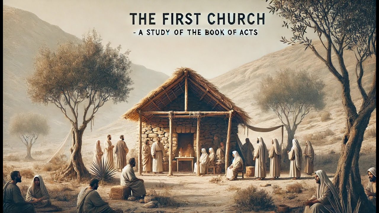 "The First Church" A Study of the Book of Acts - Acts 2:1-13 - Adam ...